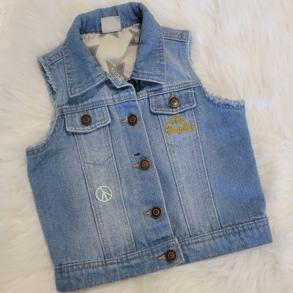 Junk Food Clothing | Jackets & Coats | Junk Food The Beatles Denim Vest ...
